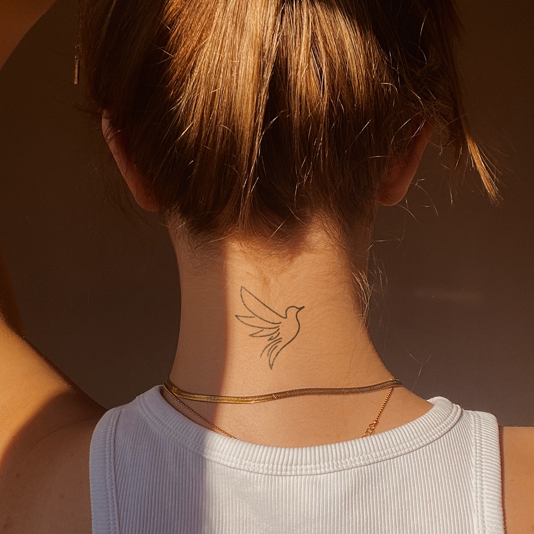 Colombe de la Paix | Tatouage temporaire | Inkster